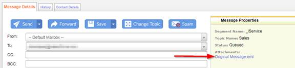 Moving Raw Messages Table